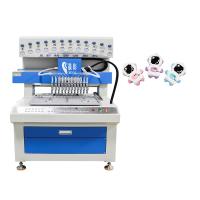 China 12 Color PVC Keychain Dispensing Machine for Soft Silicone Products 380V for sale
