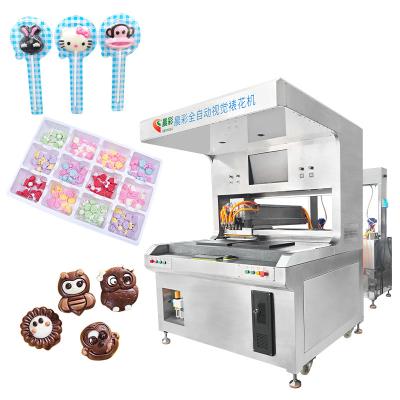 China Automatic 4 Colors Stainless Steel Chocolate Making Machine 200kg per Hour Candy Filling for sale