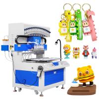China Full Automatic 18 Color Silicone Dispensing Machine 0.01mm XYZ Accuracy Keychain Making for sale
