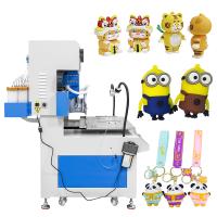 China 24 Color Automatic PVC Trademark Logo Filling Dripping Dispensing Machine for Silicone Phone Case 2D 3D Keychain Making for sale