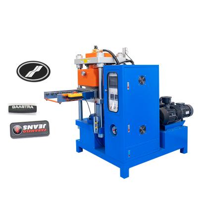 China Automatic 50T Silicone Bracelet Vacuum Vulcanizing Heat Pressing Mold Machine for Making Garment Patch Logo for sale