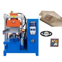 China 50T Vacuum Silicone Rubber Vulcanizing Machine 380V for Phone Case Production 400x400mm Heating Plate for sale