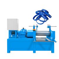 China Automatic 9 Inch Silicone Mixing Milling Refining Machine Use for Solid Original Silicone Raw Material Color Mix for sale