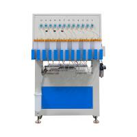 China 12 Color Liquid PVC Silicone Rubber Keychain Making Dispensing Machine 220V 1.6KW for sale