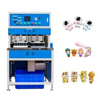China Hot Press Molding Machine for PVC Patches 2D 3D Soft Toys 200x250mm 0.8T for sale