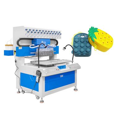 China Computerized 24 Color PVC Dripping Machine 220V 0.01mm Precision for Car Mat Production for sale