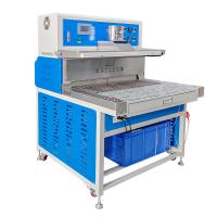 China Blue Gray Intelligent PVC Baking Oven 8.2KW with 0-390℃ Temperature Control and Dual Working Stations for Manufacturing for sale