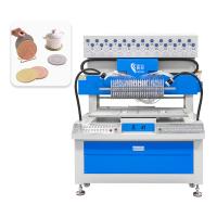 China Automatic 24 Colors Soft PVC Patch Machine Silicone Coaster Dripping Machine for sale