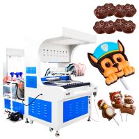 China Automatic 8 Colors Chocolate Decorating Machine with 1200mm/s Speed and 600*400mm Work Bench for sale