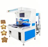 China Automatic 4 Colors Dual-station Visual Chocolate Decorating Machine for Flowing Liquids for sale