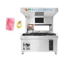 China Automatic 4 Colors Stainless Steel Chocolate Decorating Machine for Candy Making for sale