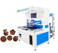 China 4 Colors Automatic Dual-station Chocolate Decorating Machine for Macarons Cake Desserts for sale