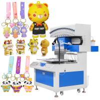 China 18 Colors PVC Keychain Dripping Machine Silicone Dispensing Machine for Making Cartoon Figures Dolls Crafts for sale