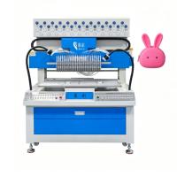 China 24 Colors Automatic Silicone Coin Purse Making Machine for Dripping 2D 3D PVC Keychains Dolls Crafts for sale