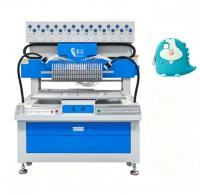 China 24 Colors Automatic Soft PVC Silicone Craft Dispensing Machine for Coin Purse Keychains Making for sale