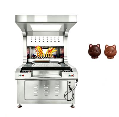 China Stainless Steel 8 Colors Automatic Chocolate Decorating Machine with 1200mm/s Speed for Candy and Jam Dripping for sale