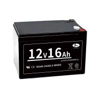 China 204.8Wh 12v16ah Lifepo4 Rechargeable 12 Volts Lithium Battery For Ups System for sale