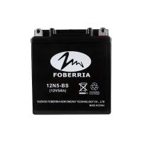 China Lead Acid Gel Battery12N5 BS Maintenance Free Dry  Motorcycle Battery 12V 5ah 10HR for sale