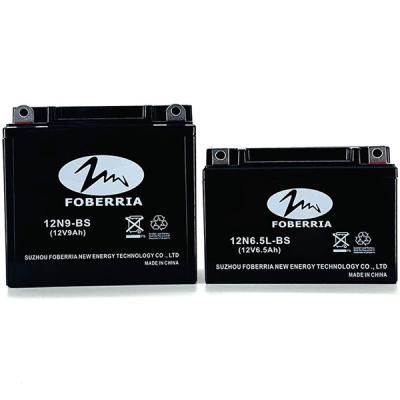China YTX12 BS Black Square Gel Type Motorcycle Battery Maintenance Free 1.9kg for sale