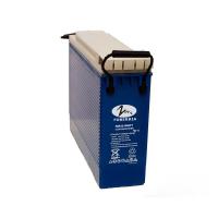 China 12v100ah Deep Cycle Lead Acid Storage Battery Front Terminal for sale