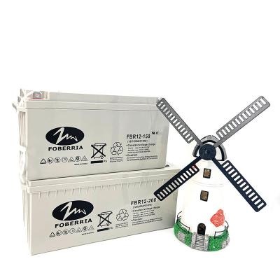 China 52kg 12v150ah AGM Lead Acid Battery Full Gel Deep Cycle for sale