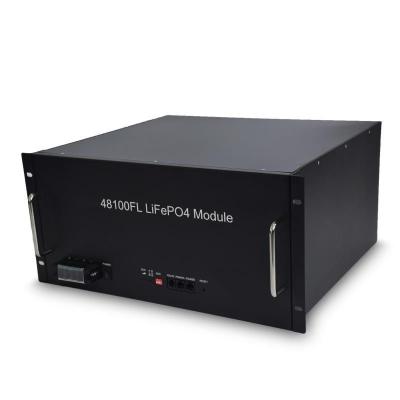 China 48V 100Ah Lifepo4 Lithium Iron Phosphate Battery Packs For Solar System for sale