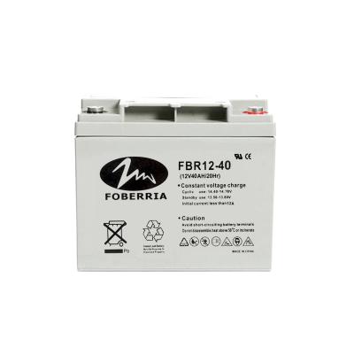 China VRLA AGM Sealed Lead Acid Battery 12V 40Ah Low Discharge rechargeable battery For UPS Telecom for sale