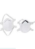 China Glassfiber Free FFP2 Disposable Face Mask Hypoallergenic White Color Latex Free for sale