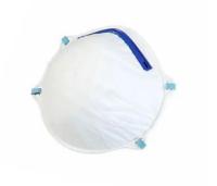 China Light Weight Cone Dust Mask Easy Using PET Material With Steel Nose Clip for sale