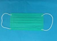 China Breathable Disposable Face Mask Excellent Filtration With Easy Adjustable Elastic for sale