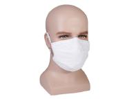 China Dust Proof Comfortable 3 Ply Face Mask White Color Disposable Earloop Face Mask for sale