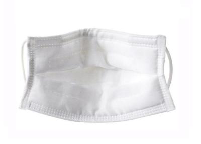 China White Color Disposable Dust Mask 100% Wood Pulp Paper Breathable For Home Care for sale