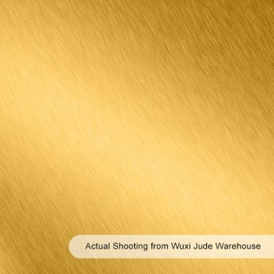 China Titanize Brushed 304 316 430 1250x2500 Cold Rolled Stainless Steel Plate for sale