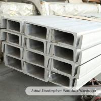 China Hot Rolled Stainless Steel U Channel 201 304L 316 316L 321 304 Stainless Channel Steel AISI ASTM Standard for sale