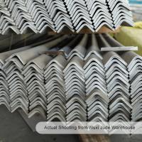 China Hot Rolled Stainless Steel Corner Profile 304 Unequal Stainless Steel Angle Bar for sale
