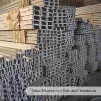 China Hot Rolled Stainless Steel U Channel 201 304L 316 316L 321 304 Stainless Channel Steel AISI ASTM Standard for sale