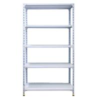 China Cold Rolled Steel Light Duty Shelving with 100-150kg Capacity and Customizable Dimensions for Space-Saving Storage for sale