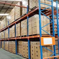 China Steel Warehouse Pallet Racking System Metal Pallet Rack Custom Heavy Duty Industrial Shelving for sale
