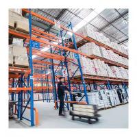 China Heavy Duty Boltless Steel Pallet Rack 2500mm Length 3000kg Capacity Customizable Warehouse Shelving for sale