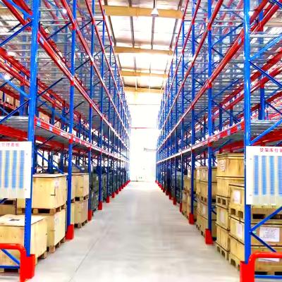 China BLUE&Orange Metal Pallet Racking Steel Warehouse Pallet Rack 4000kg Capacity Storage for sale