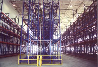 China Heavy Duty Double Deep Pallet Rack 500-4000kg Capacity Steel Warehouse Storage System for sale