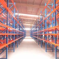 China OEM Medium Duty Steel Warehouse Storage Racking 500-800KG Capacity 55x47mm Upright for sale