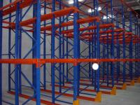 China Industrial Drive-In Light Duty Steel Pallet Rack System High-Capacity Storage Adjustable Shelves Corrosion Protection for sale