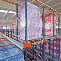 China Intensive Radio Shuttle Rack System for Cold Storage - Customizable Steel Racking with 4000-21000kg Capacity for sale