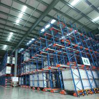 China Peterack Heavy Duty Intensive Shuttle Rack Warehouse Storage System 4000kg Capacity for sale