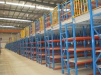 China Adjustable Heavy Duty Mezzanine Racking with Customizable Size for Industrial Storage for sale