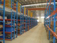 China Adjustable Heavy Duty Mezzanine Racking with Customizable Size for Industrial Storage for sale