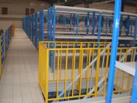 China Adjustable Heavy Duty Mezzanine Racking with Customizable Size for Industrial Storage for sale