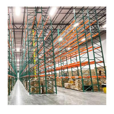 China Cold Rolled Steel Teardrop Pallet Racking 5 Layer System with 1000-3000kg Capacity for Warehouse Storage for sale