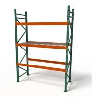 China Industrial Teardrop Pallet Rack System 96-300 Inch Height with Corrosion Protection for Warehouse Storage for sale